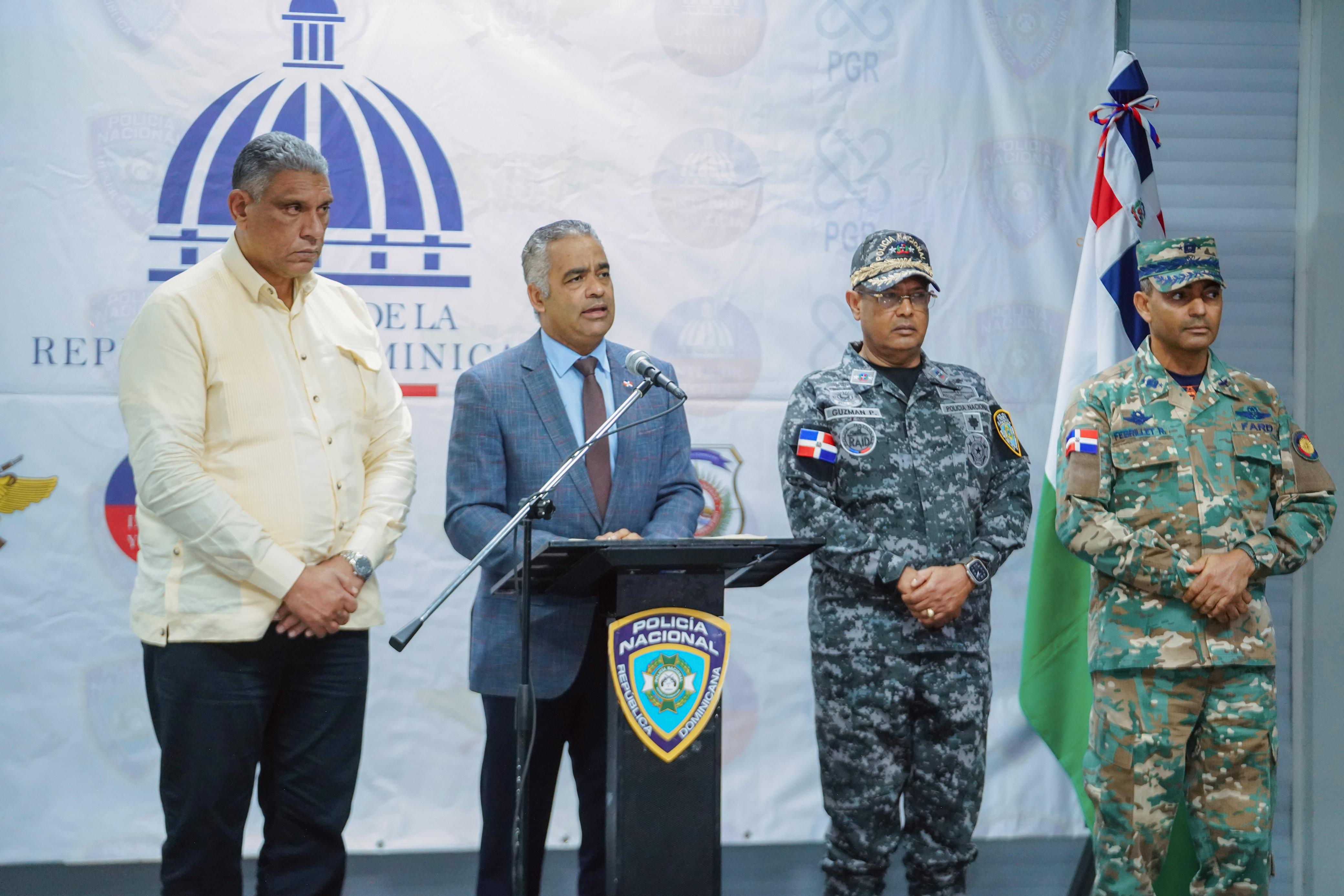 Gobierno dice logros en la lucha contra la criminalidad y el narcotráfico marcan el inicio del 2024